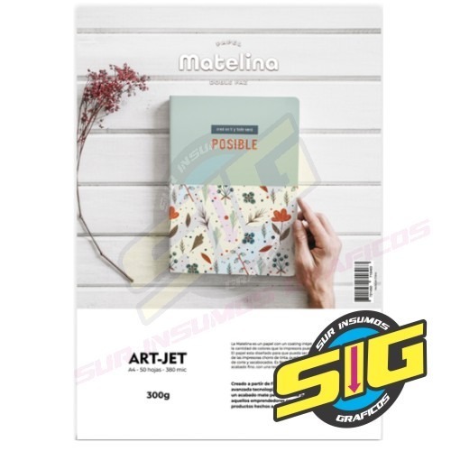 Matelina Doble Faz 300g x 50H - Insumos Graficos Zona Sur